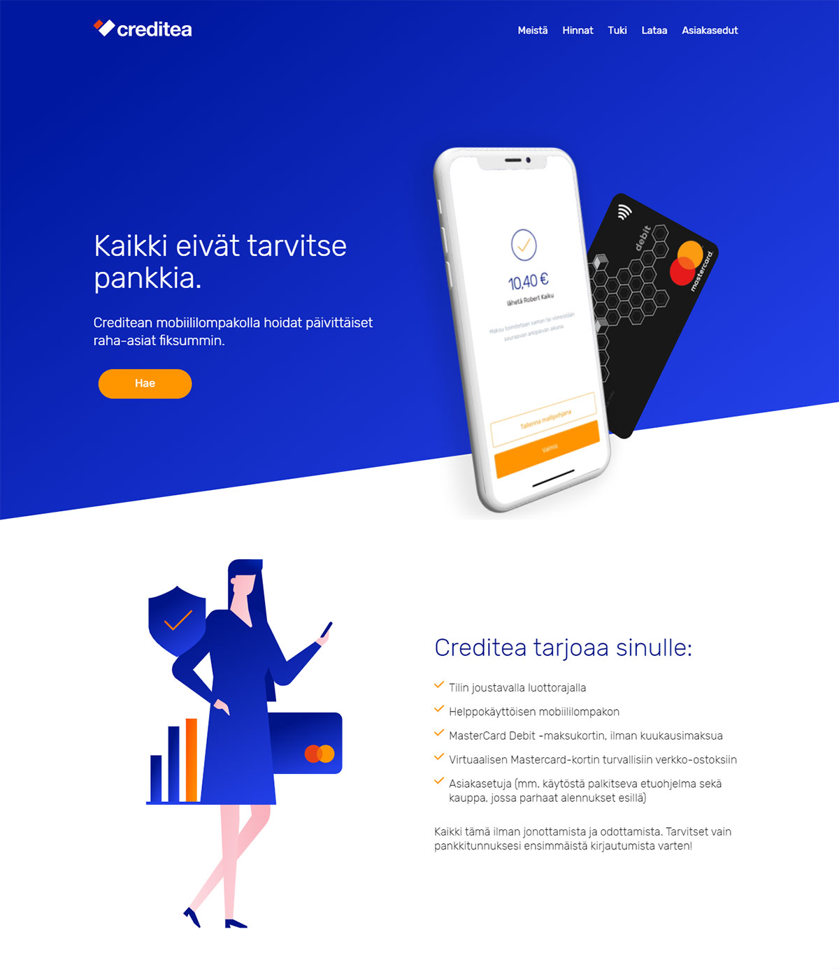 Creditea - Katso kokemukset ja arvostelut - Top5Credits